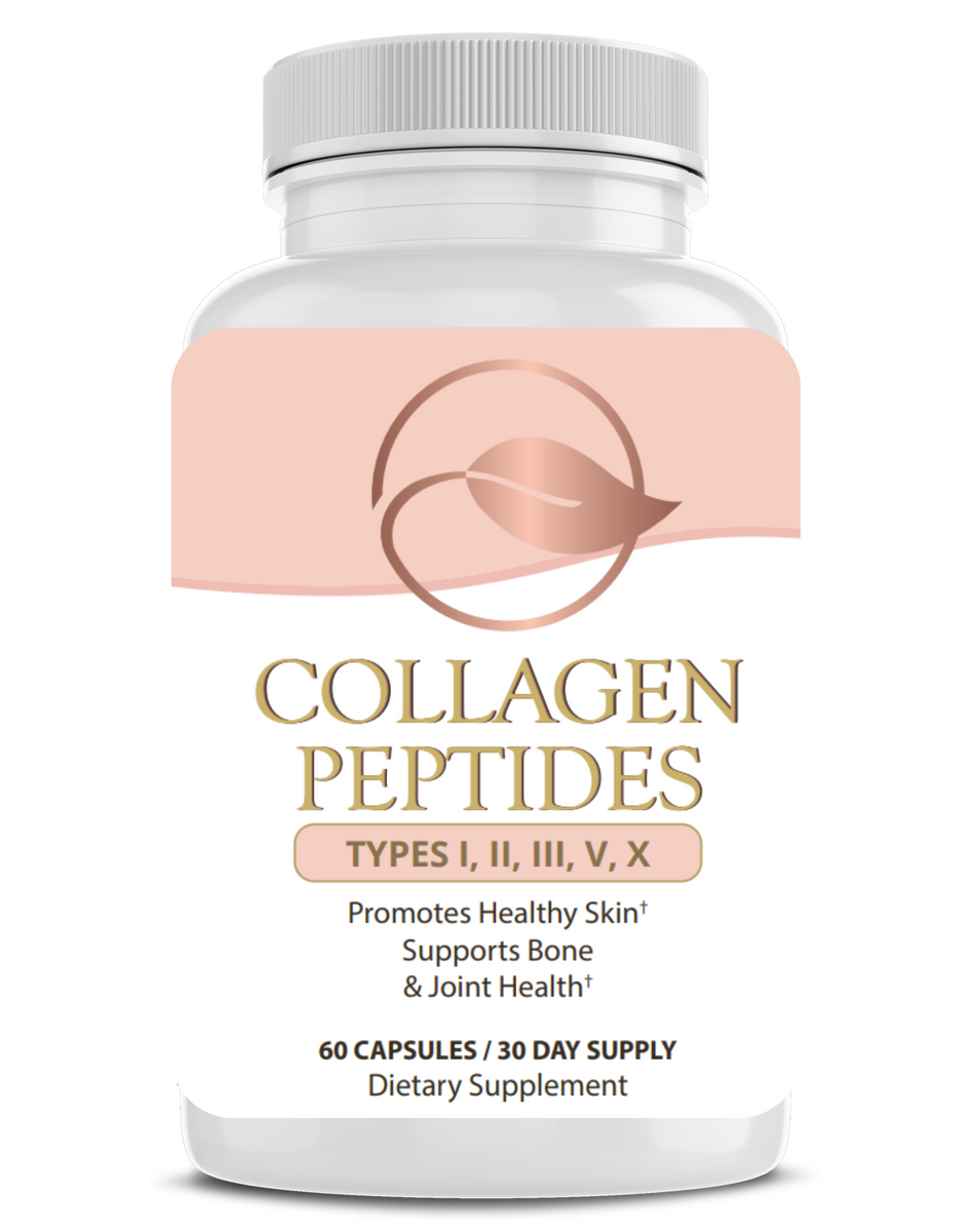 Collagen Peptides Types I, II, III, V, X – Bellawell Health